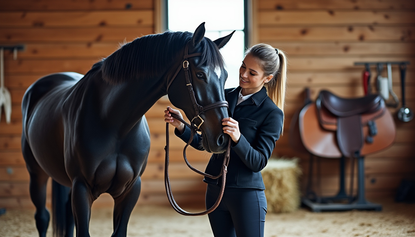 Mettre un filet à son cheval : mode d'emploi 🐴 ️