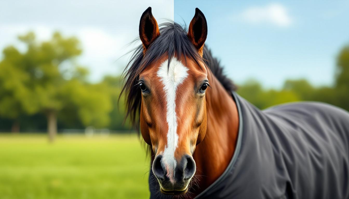 Faut-il couvrir son cheval ? 🐴 ️ Conseils essentiels