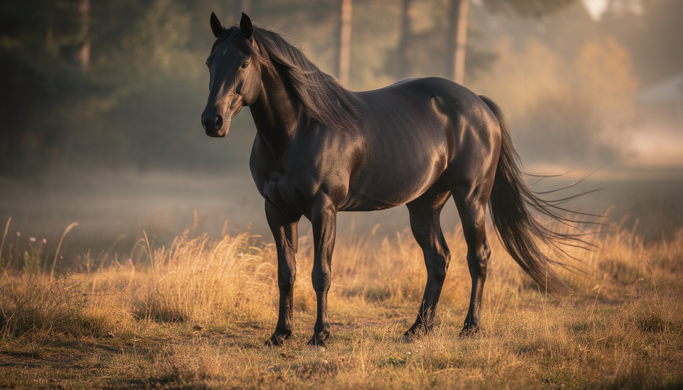 Noms élégants et puissants pour cheval noir 🐎