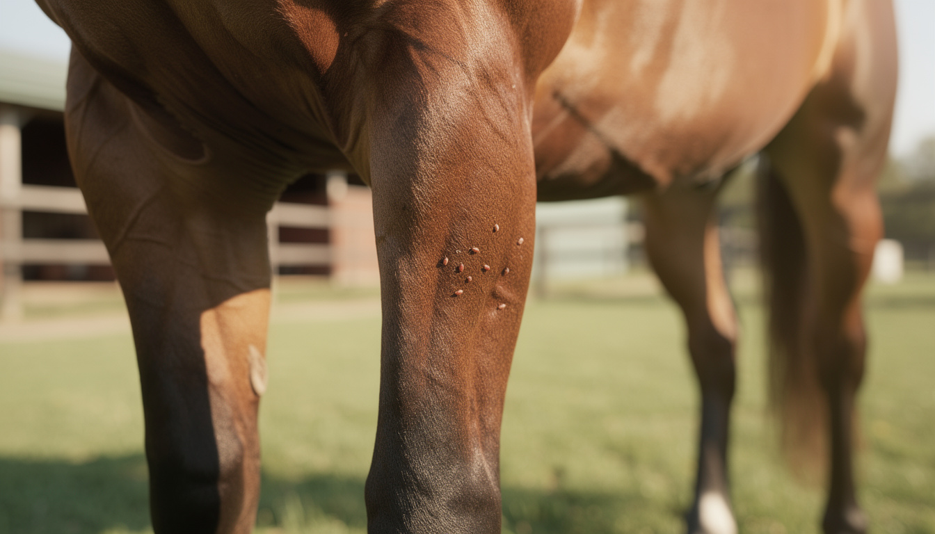 Varron chez le cheval : reconnaître 🐴 et soigner ️‍🩹